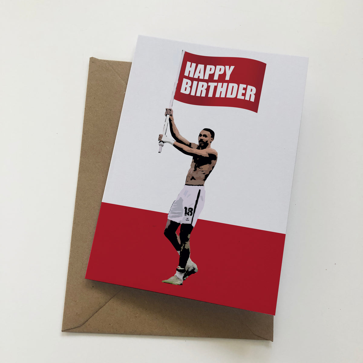 SAFC Wilson Isidor Mackem Card Birthday Card – Mackem Cards