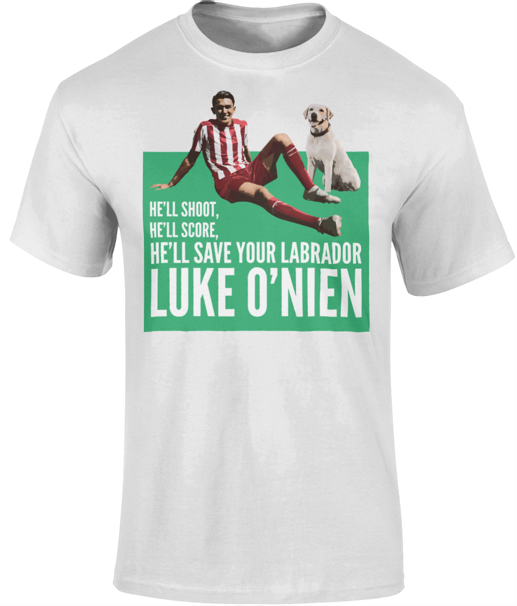 SAFC Luke O'Nien Mackem T-Shirt – Mackem Cards