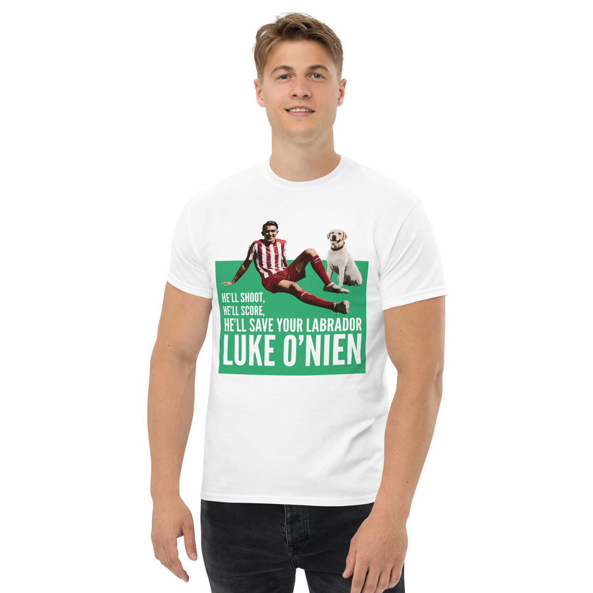 SAFC Luke O'Nien Mackem T-Shirt – Mackem Cards