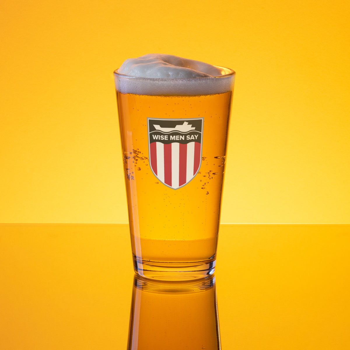 SAFC Wise Men Say Mackem Pint Glass – Mackem Cards