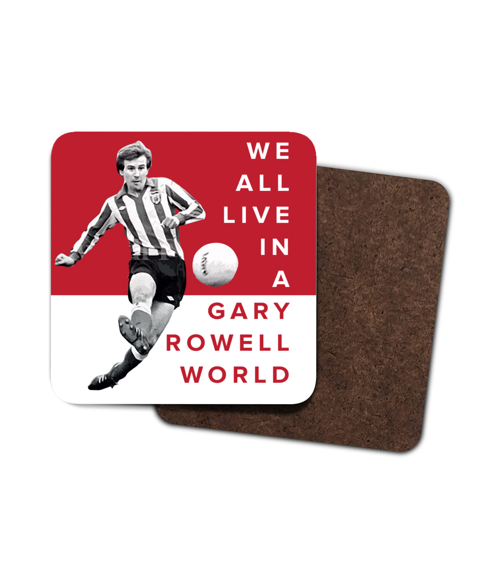 Gary Rowell World SAFC Mackem Single Hardboard Coaster – Mackem Cards