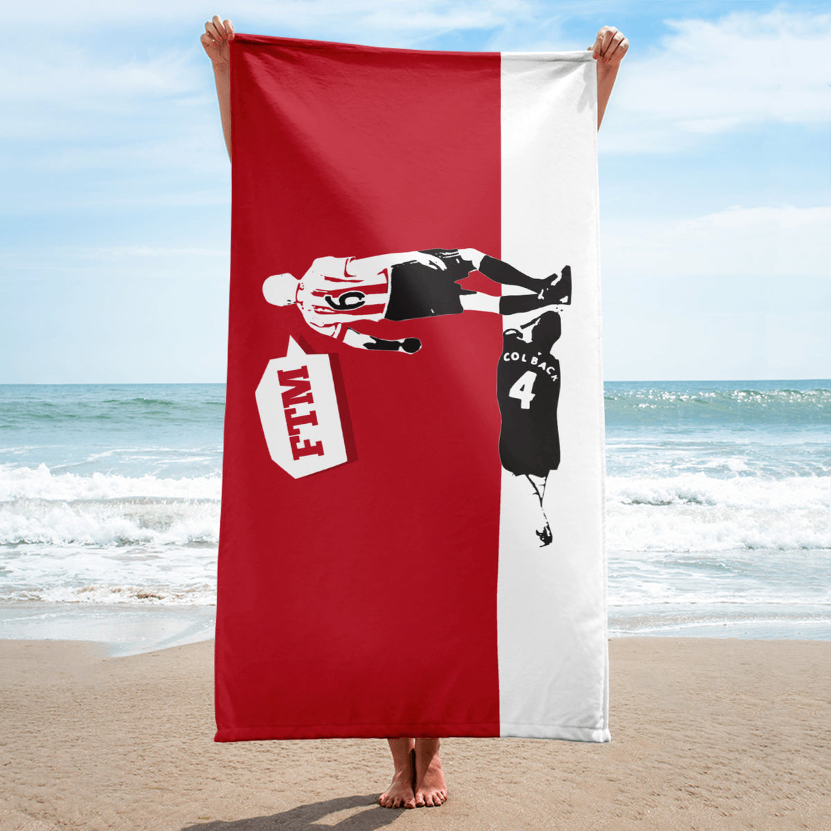 Lee Cattermole Jack Colback SAFC FTM Mackem Towel – Mackem Cards